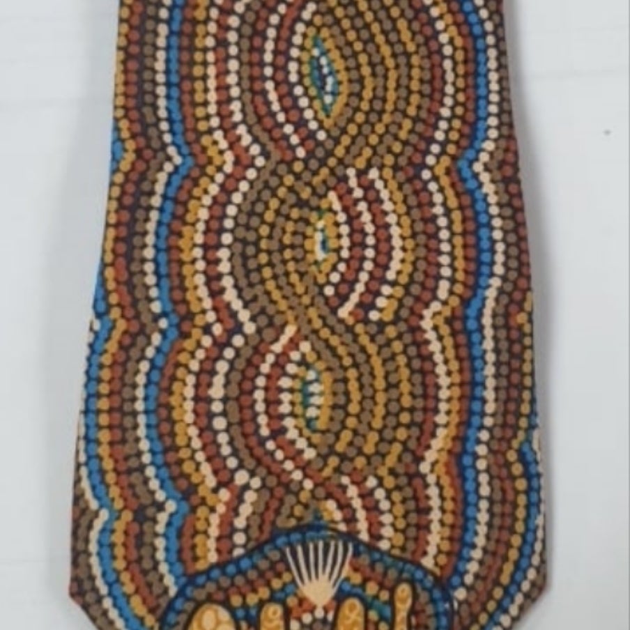 Aboriginal Print Tie | Welcome to Mad Parties & Balloons - Adelaide