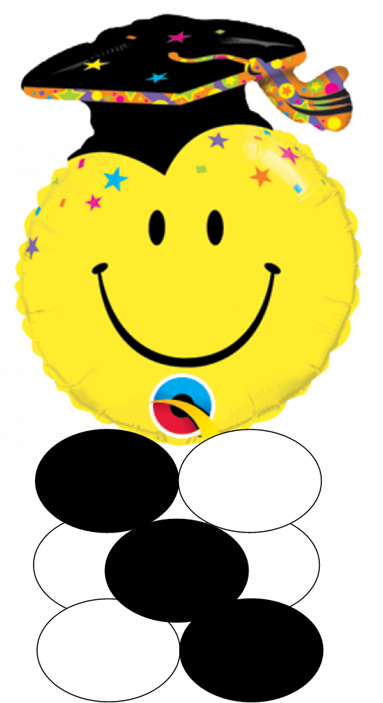 Smiley Face Graduation Table Centrepiece Welcome To Mad Parties Smiley Face Graduation Table Centrepiece Welcome To Mad Parties